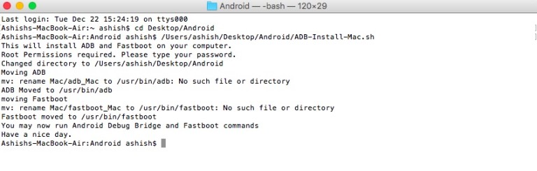 Setup ADB and Fastboot on Mac |Easy Step by Step Guide