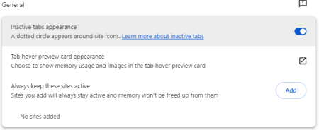 How to Enable or Disable Sleeping Tabs in Chrome