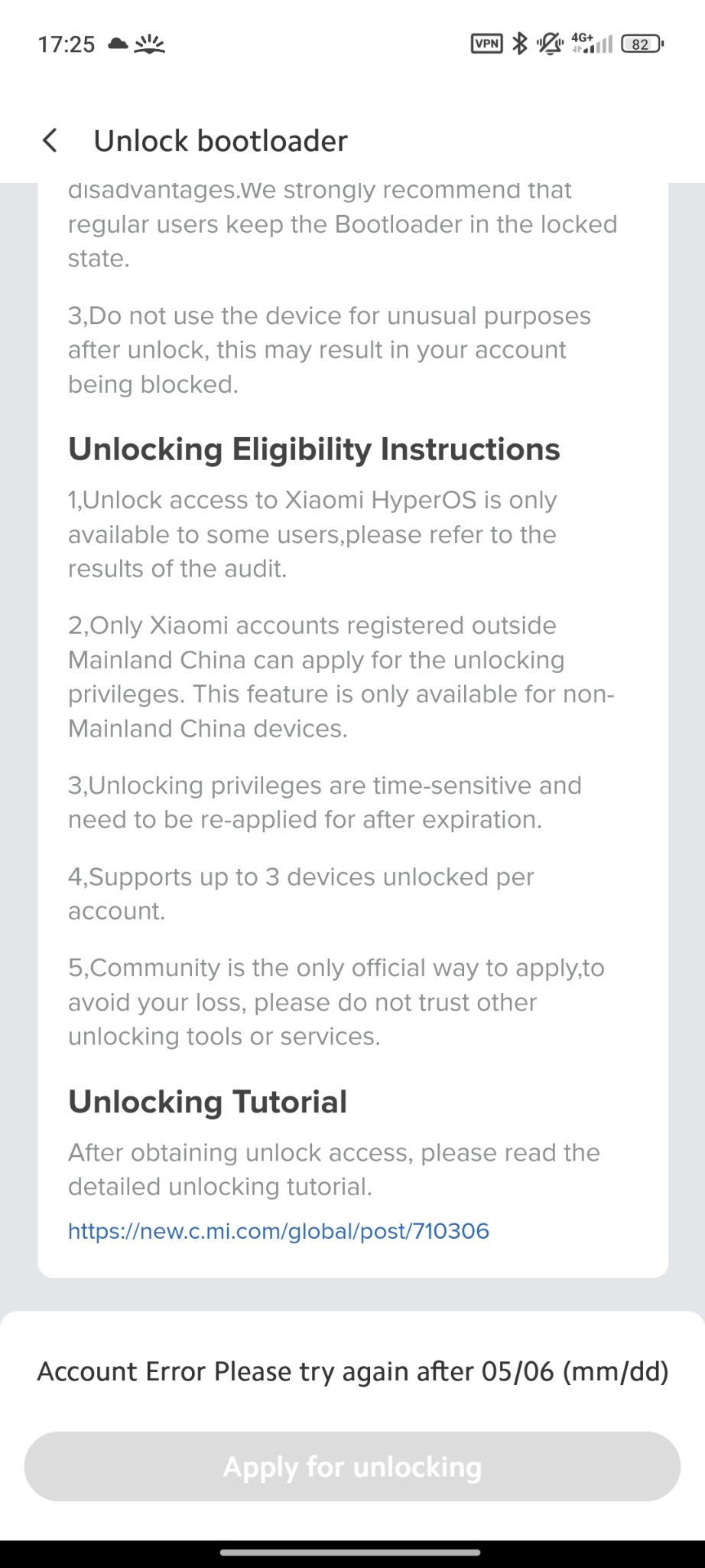 Fix Xiaomi HyperOS Bootloader Unlock Errors and Warnings