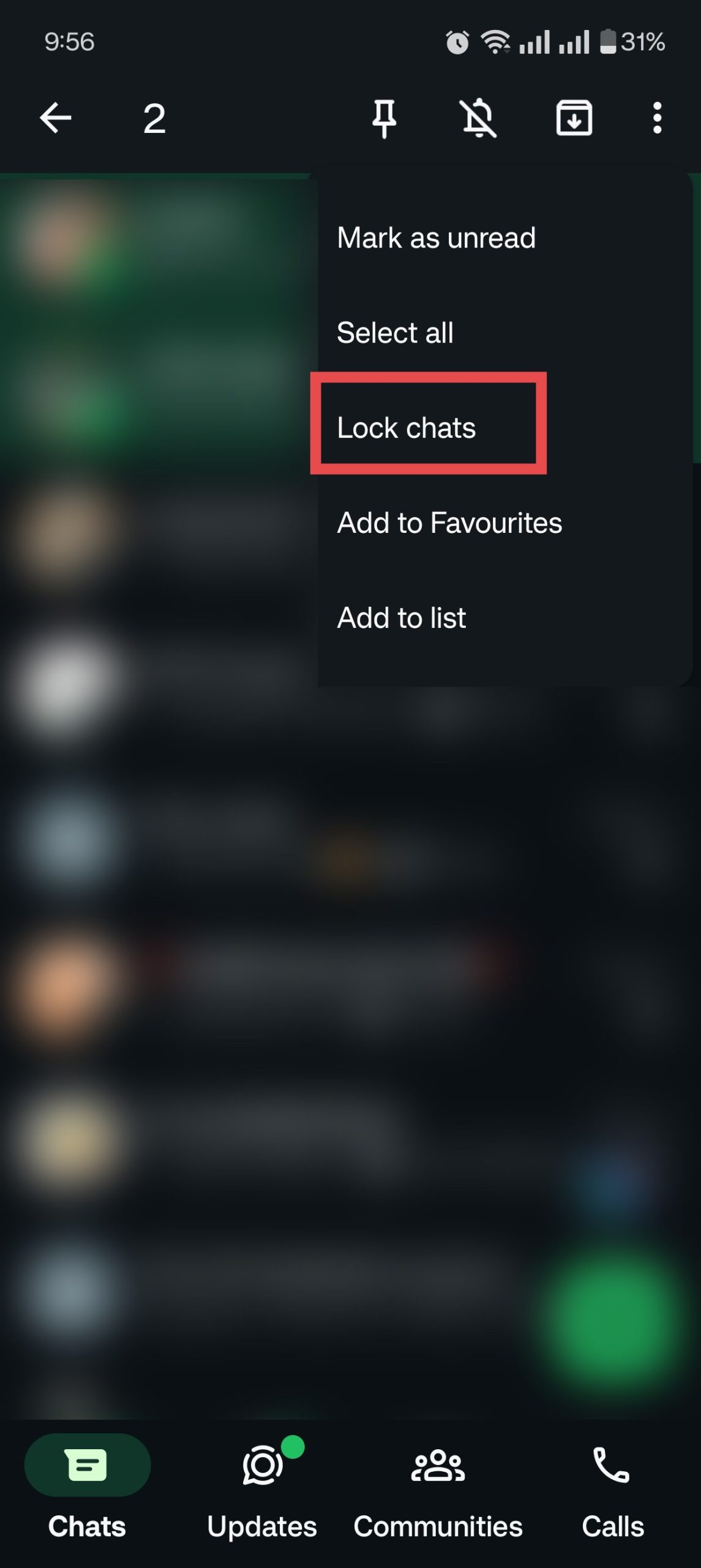 Whatsapp Chat Lock How To See Locked Chats In Whatsapp